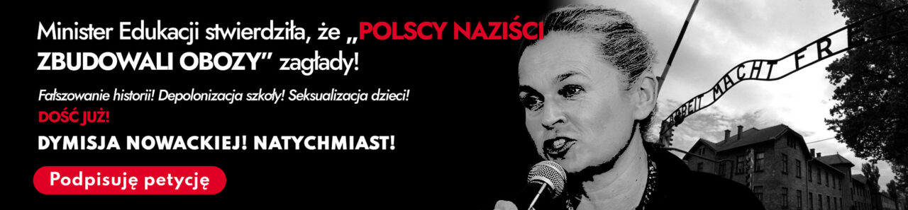 Dymisja Nowackiej - Podpisz petycję!